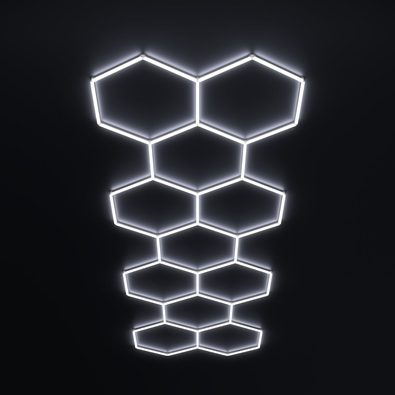Long 11 Hex Kit (17.5’ x 5.5’) – HexGlow Lighting