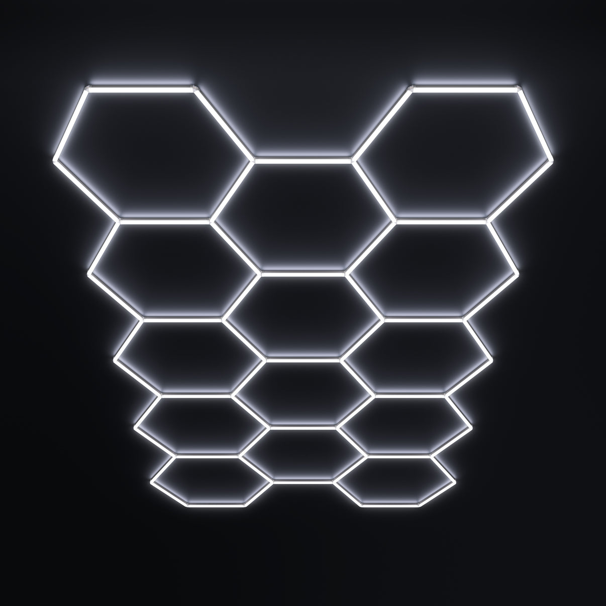 Large 14 Hex Kit (16.89’ x 9.74’) – HexGlow Lighting