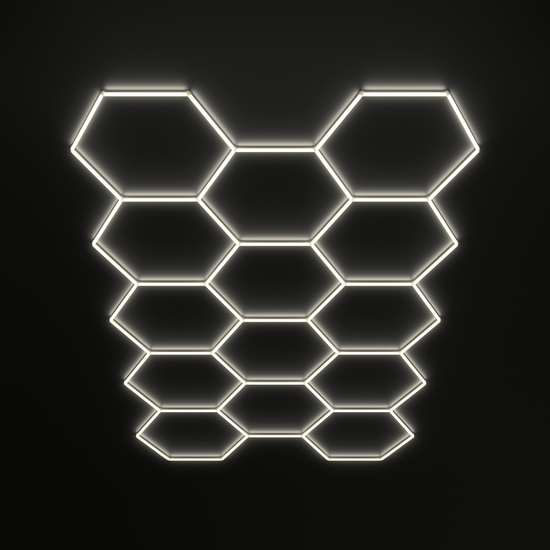 HexGlow - 14 Hex LED Lighting Kit (14' x 8') – HexGlow Lighting