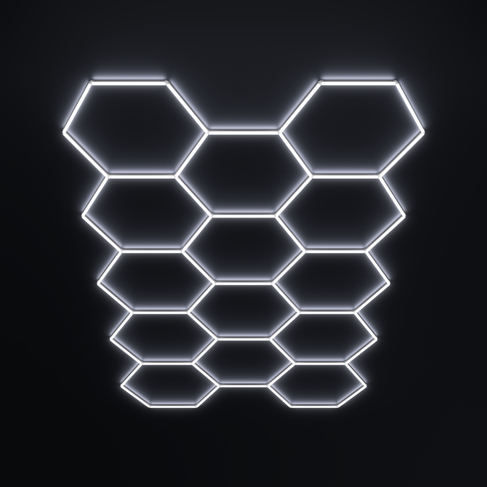 HexGlow - 14 Hex LED Lighting Kit (14' x 8') – HexGlow Lighting