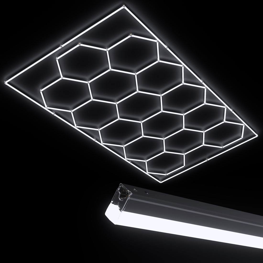 HexGlow - 15 Hex LED Lighting Kit With Border (16’ x 8’) – HexGlow Lighting