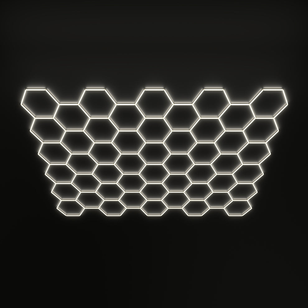 50 Hex Kit (23.87’ x 16.53') – HexGlow Lighting