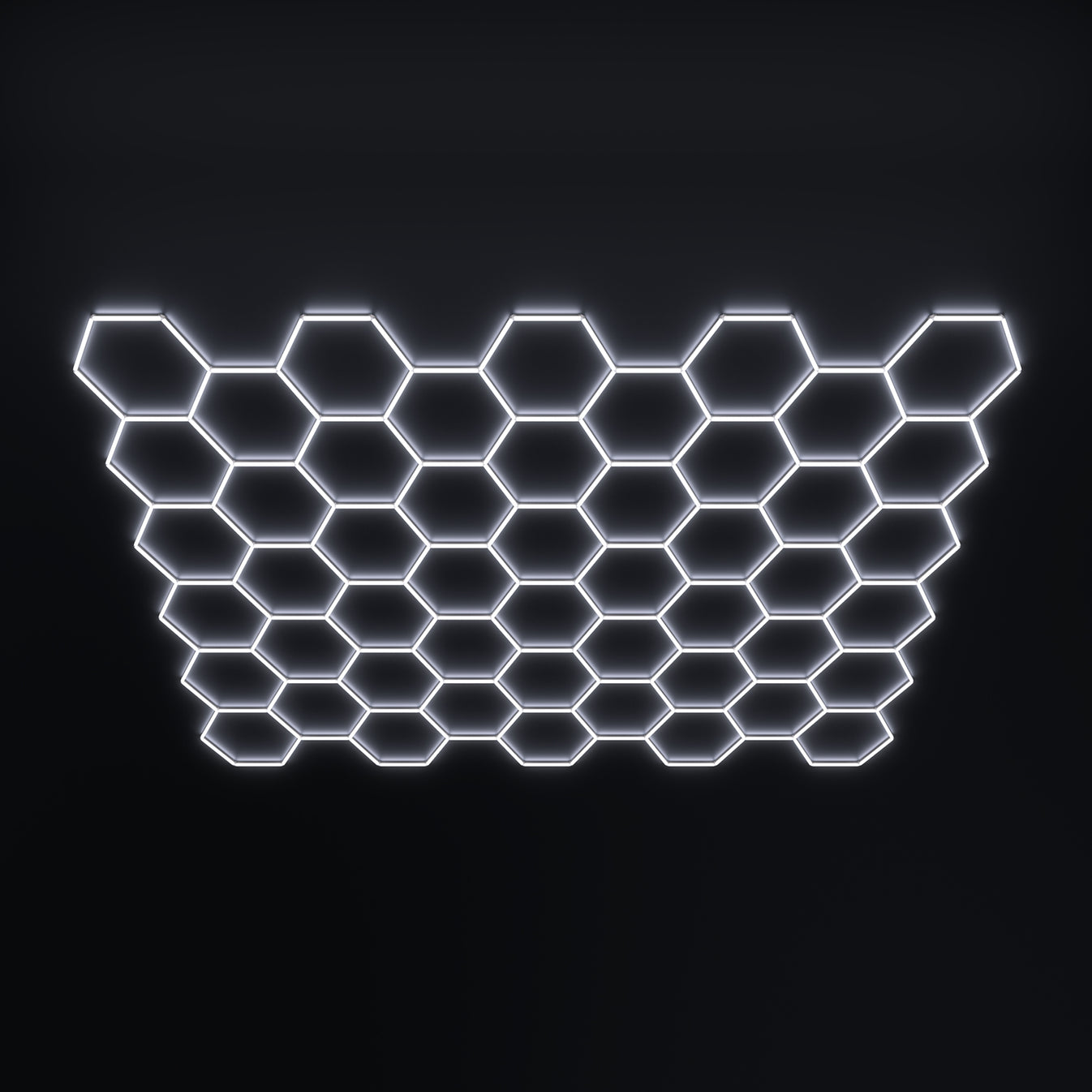 50 Hex Kit (23.87’ x 16.53') – HexGlow Lighting