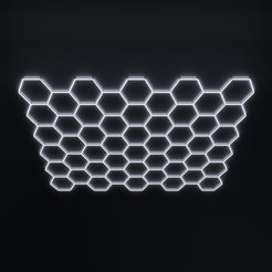 50 Hex Kit (23.87’ x 16.53') – HexGlow Lighting