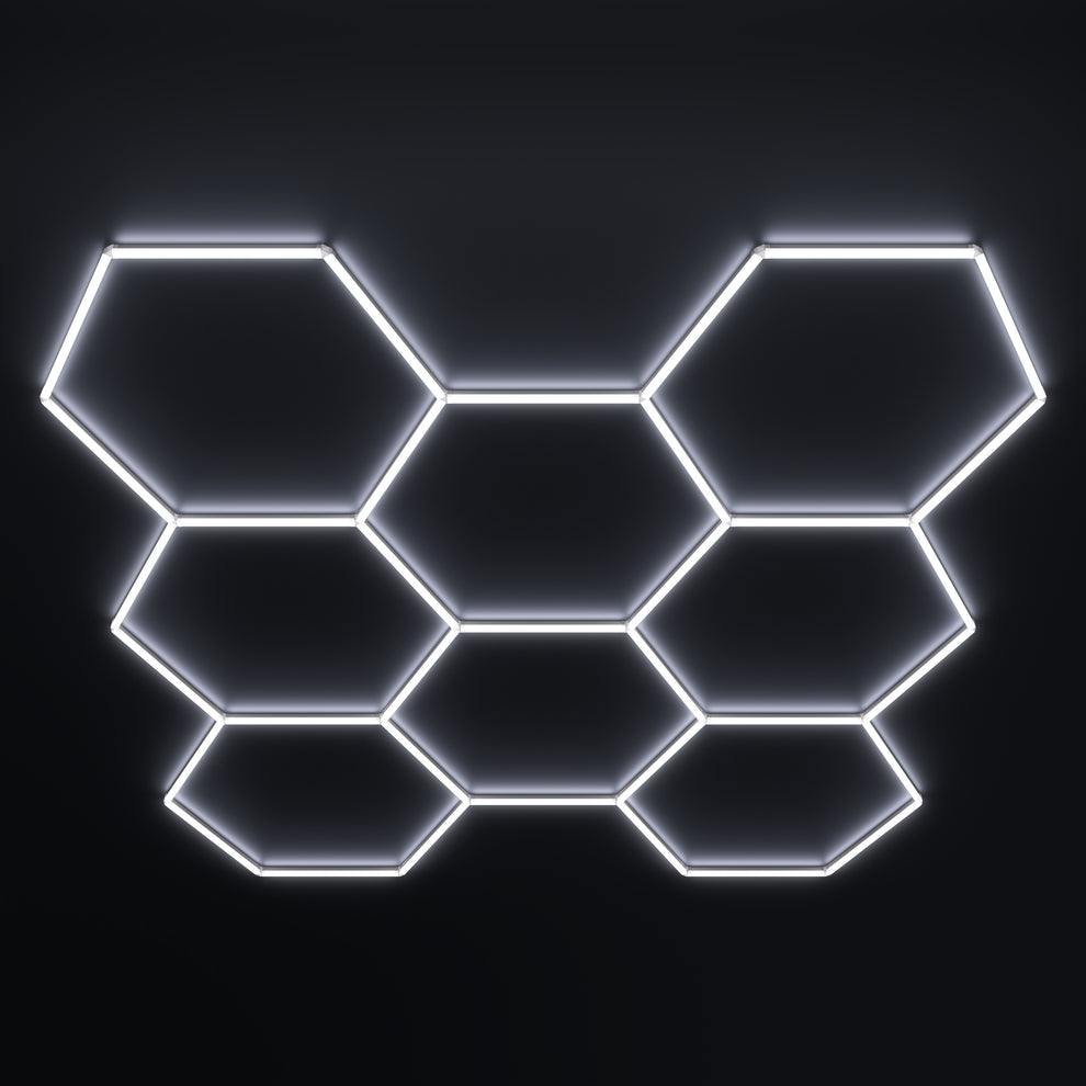 Large 8 Hex Kit (10.13’ x 9.74’) – HexGlow Lighting