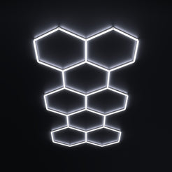 Long 8 Hex Kit (12.75' x 5.5') – HexGlow Lighting