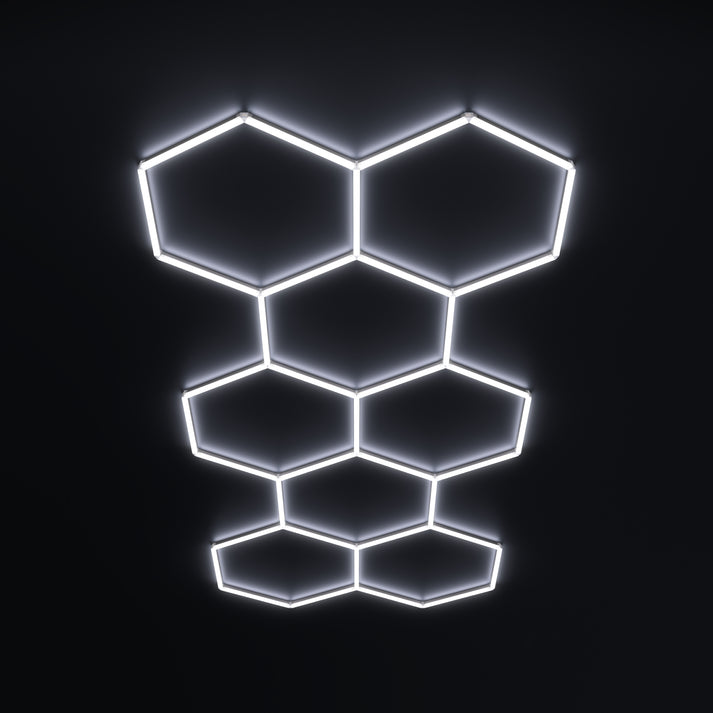 Long 8 Hex Kit (12.75' x 5.5') – HexGlow Lighting